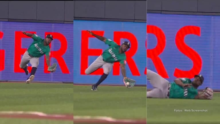 Randy Arozarena apaga a Toronto con jugada defensiva