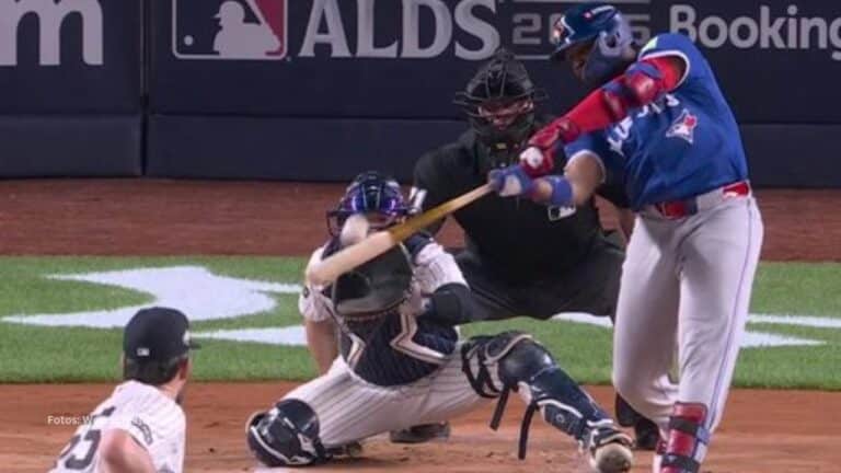 Vladimir Guerrero Jr. da jonrón y empata récord ante Yankees